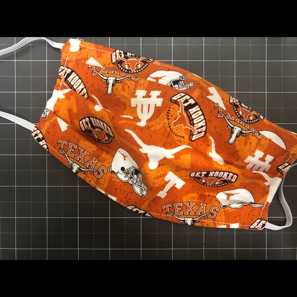 Hand Crafted | Accessories | University Of Texas Longhorn Football Face ...